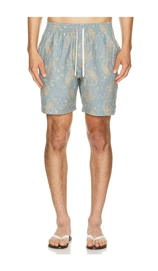 RHYTHM Tally Paisley Swim Short