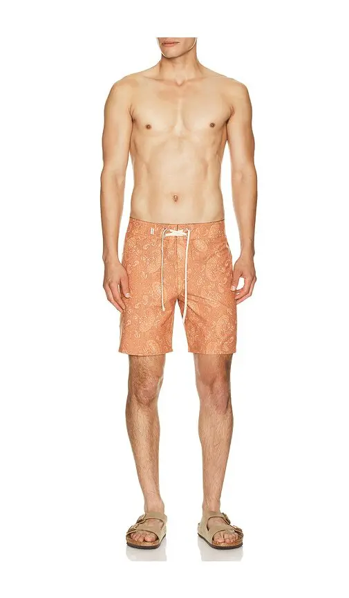 RHYTHM Tally Paisley Swim Trunk