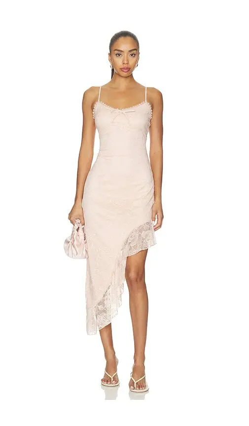 Steve Madden Anesa Lace Trimmed Dress