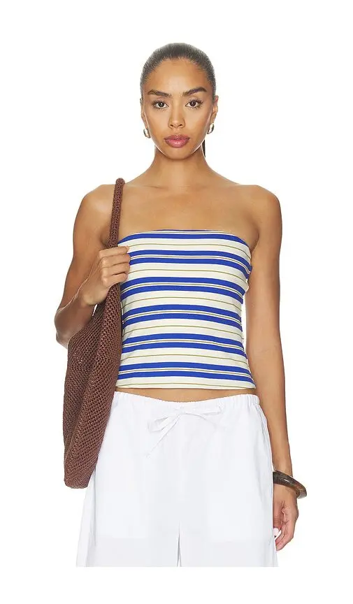 PISTOLA Beverly Tube Top - Blue