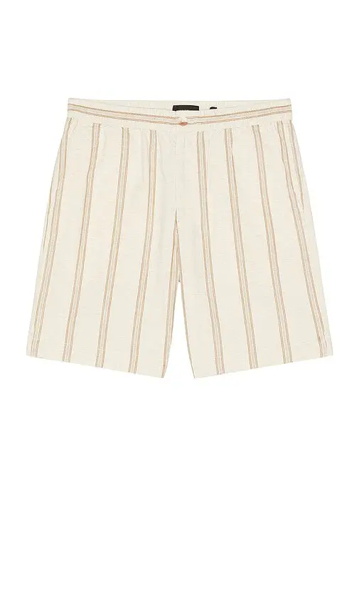 Vince Stripe Linen Blend Shorts