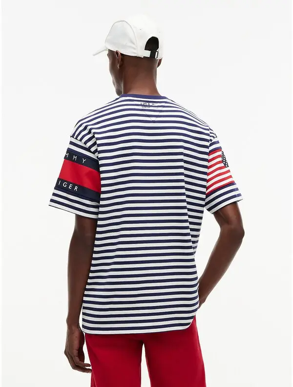 Tommy Hilfiger Tommy X Us Sailgp Team Striped T-shirt