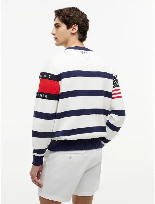 Tommy Hilfiger X U.s. Sailgp Team Striped Sweater