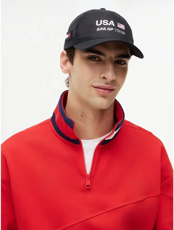 Tommy Hilfiger X U.s. Sailgp Team Ripstop Baseball Cap
