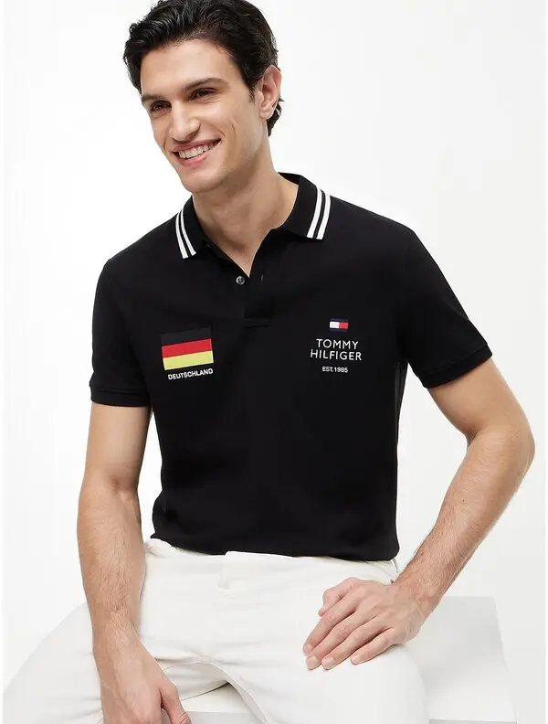 Tommy Hilfiger Regular Fit Germany Soccer Polo