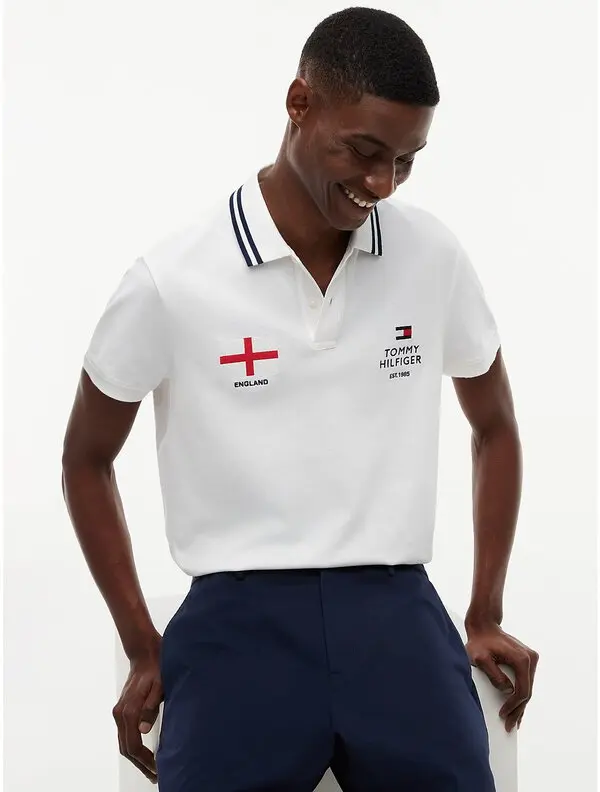 Tommy Hilfiger Regular Fit England Soccer Polo