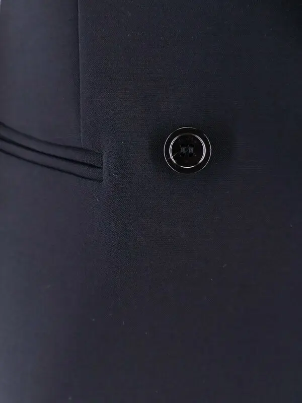 Max Mara Double-breasted Virgin Wool Blazer