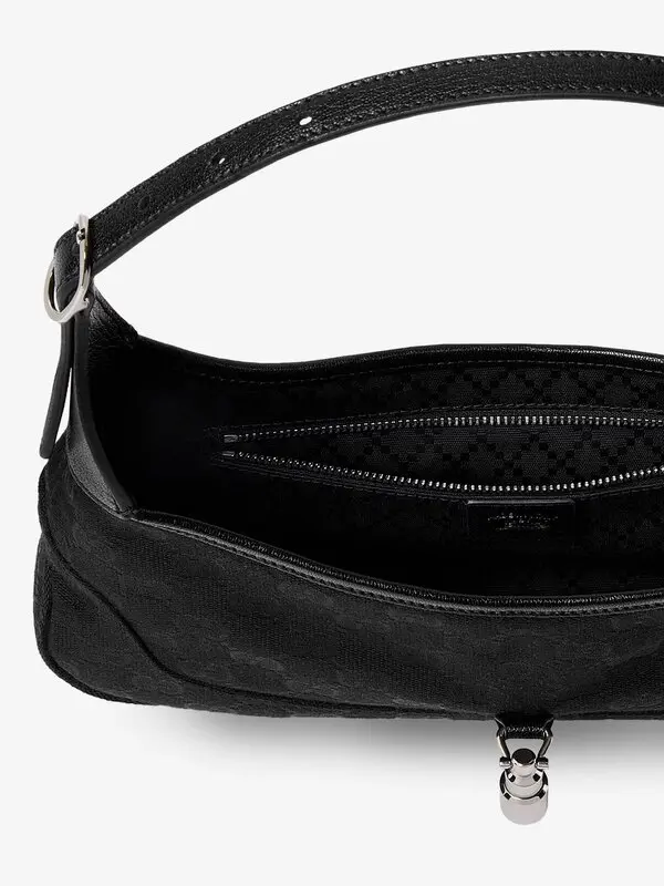 Gucci Jackie Slim Gg Canvas Shoulder Bag