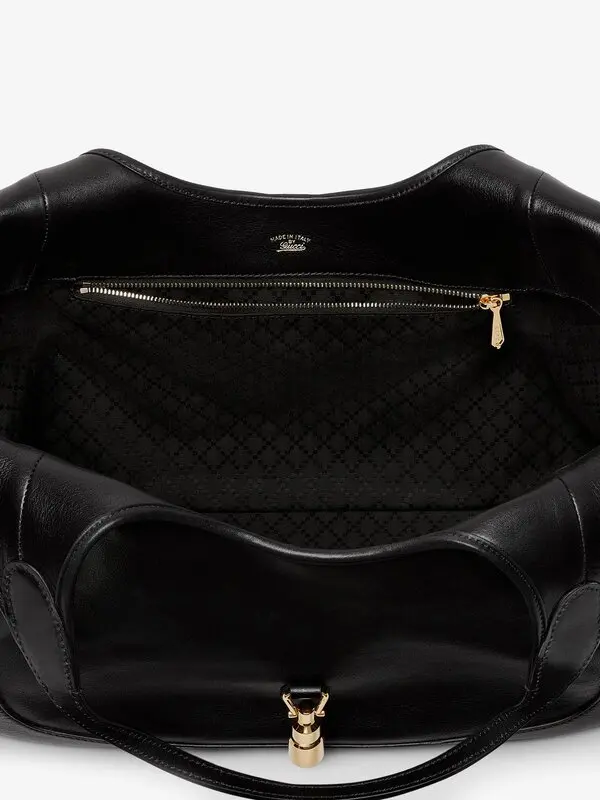 Gucci Mercato Leather Shoulder Bag