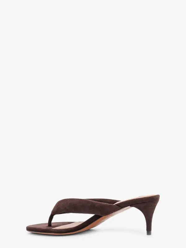 Alaïa Suede Heeled Sandals