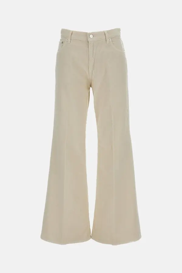 HAIKURE Clara Velvet Trousers - Bianco