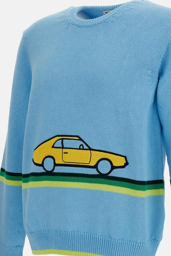 JW Anderson Embroidered Car Sweater