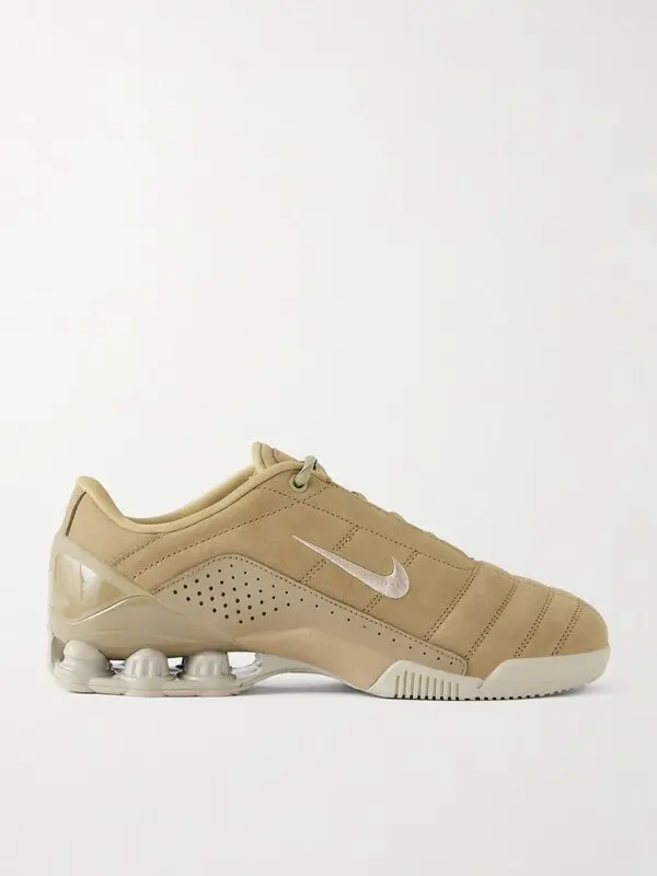 Nike T90 Shox Magia Qs Nubuck Sneakers - Green