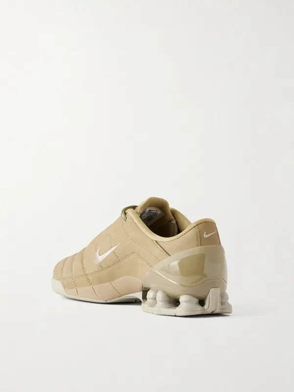Nike T90 Shox Magia Qs Nubuck Sneakers - Green