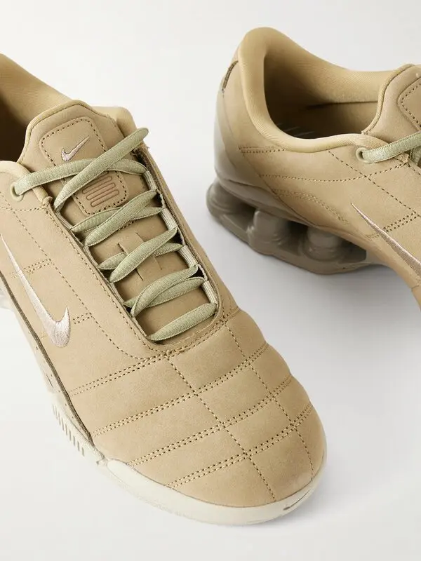 Nike T90 Shox Magia Qs Nubuck Sneakers - Green