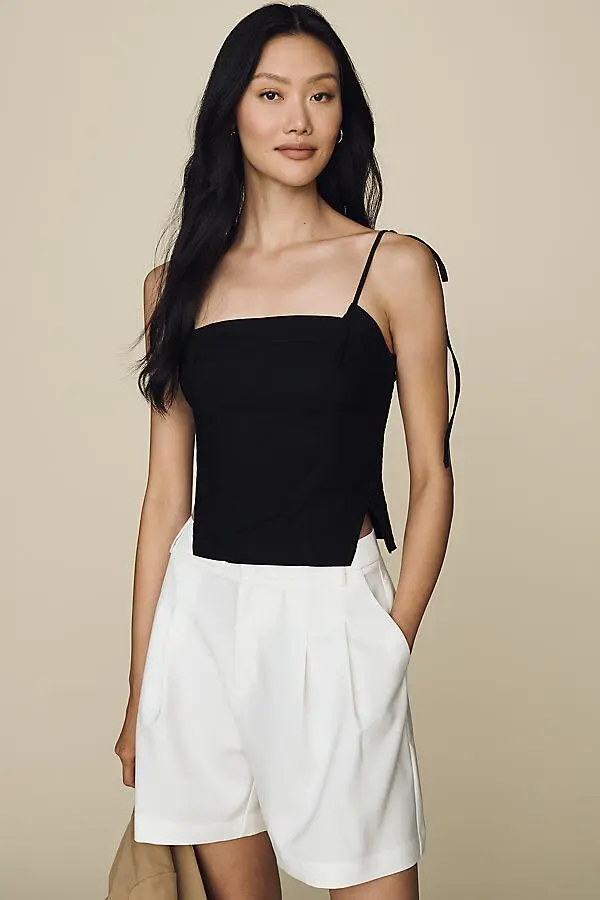 Anthropologie Tie-strap Tank Top