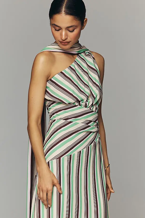 BAOBAB Ariel One-shoulder Maxi Dress