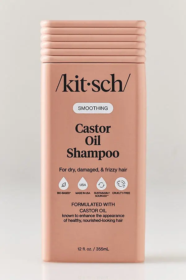KITSCH Castor Oil Nourishg Shampoo - Pink