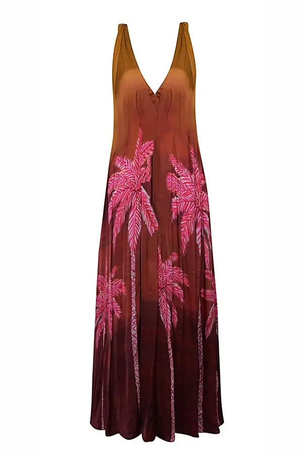 MATTHEW WILLIAMSON X FREE PEOPLE Palma Printed Maxi Dress