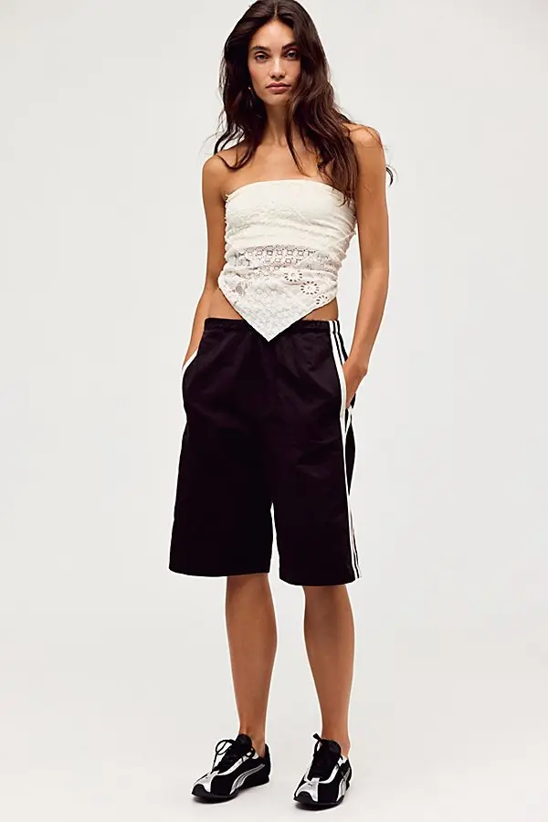 Citizens Of Humanity Anais Pull-on Track Shorts - Chocolate