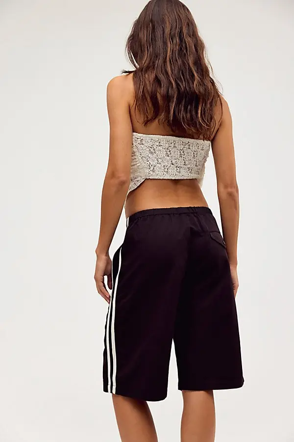 Citizens Of Humanity Anais Pull-on Track Shorts - Chocolate
