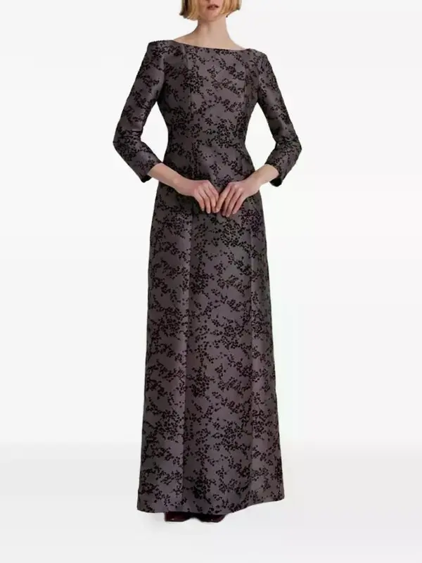 Alberta Ferretti Maxi Dress - Grey