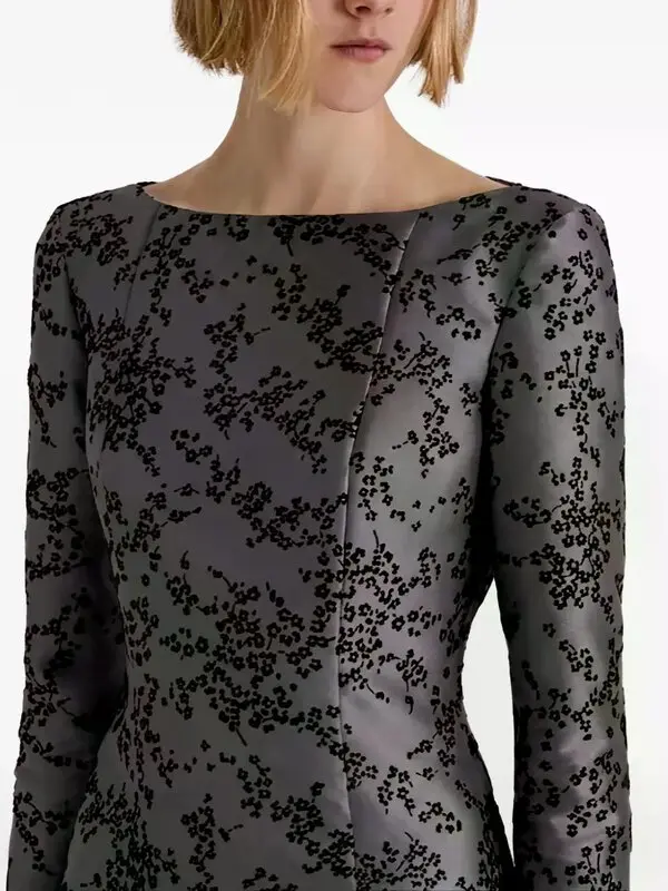 Alberta Ferretti Maxi Dress - Grey