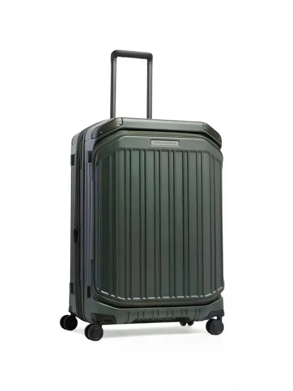PIQUADRO Expandable Hardside Suitcase - Green