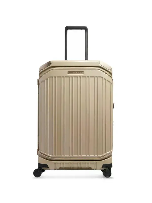 PIQUADRO Expandable Hardside Suitcase - Neutrals