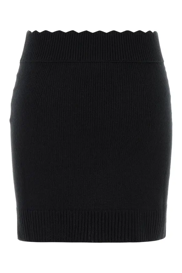 Chloé Wool Blend Mini Skirt