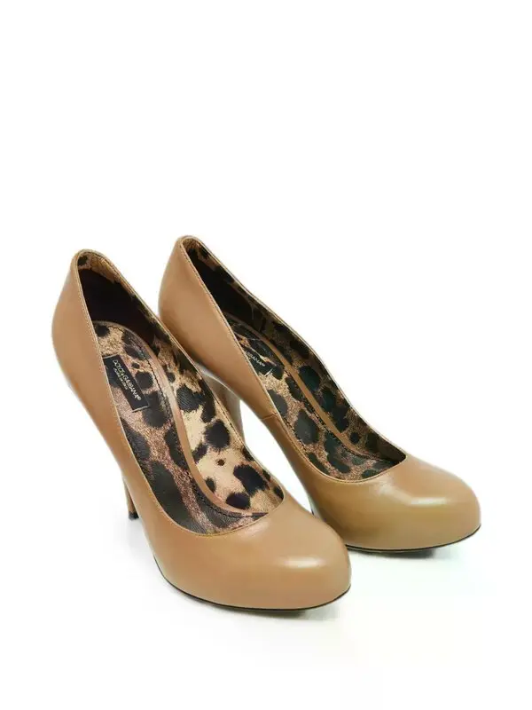 Dolce & Gabbana Round Toe Stiletto Pumps