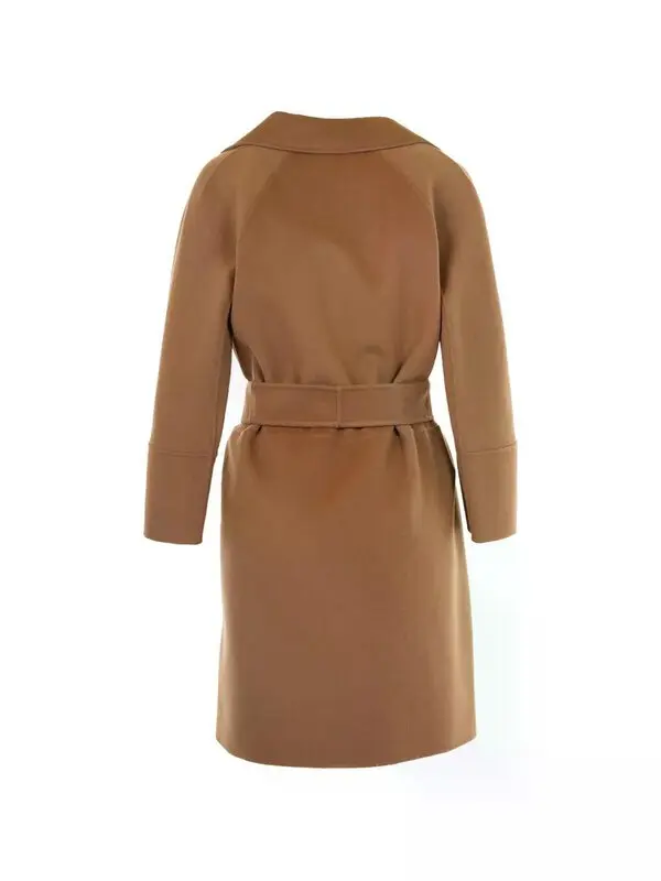 Max Mara Belted Notch-lapel Coat