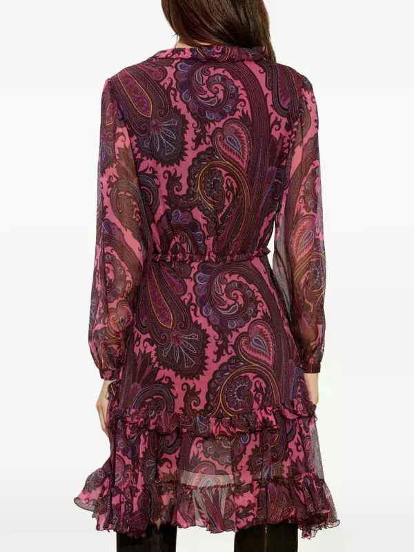 Etro Asymmetric Hem Mini Dress