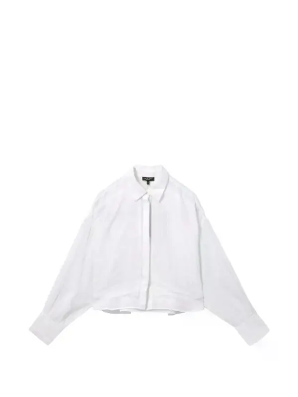 Rag & Bone Panelled Shirt - White