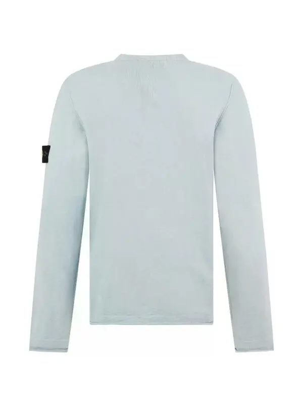Stone Island Logo-patch Fine Knit Sweater