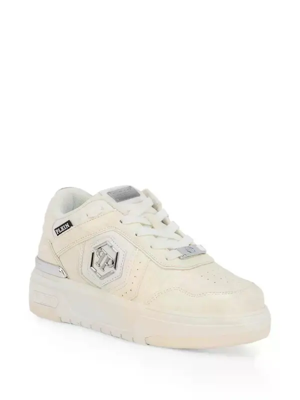 Philipp Plein Sk8r Crocodile-effect Sneakers