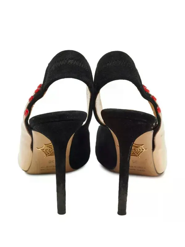 CHARLOTTE OLYMPIA Hand-design Slingback Pumps