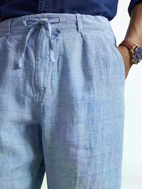 Polo Ralph Lauren Pleated Linen Trousers