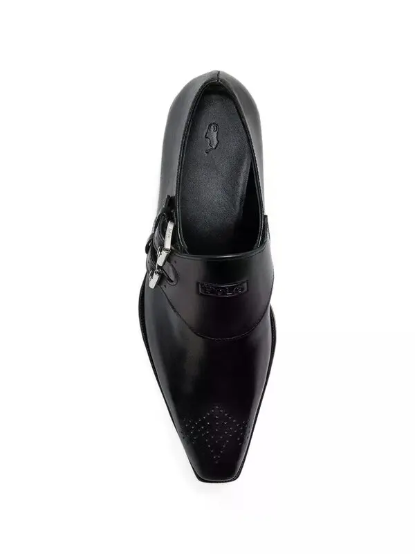 Polo Ralph Lauren Leather Monk Shoes