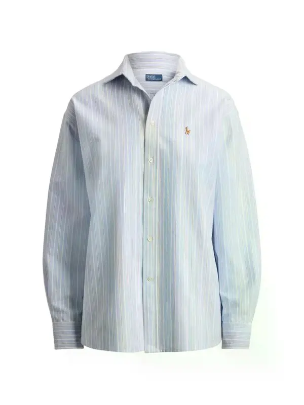 Polo Ralph Lauren Embroidered Logo Stripe Shirt