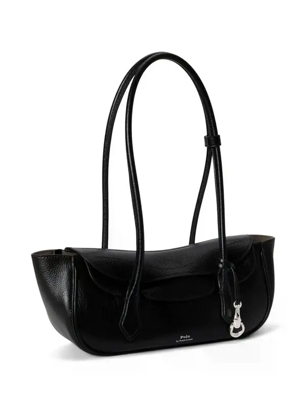 Polo Ralph Lauren Grained Leather Shoulder Bag