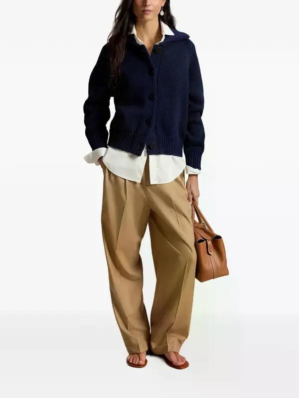 Polo Ralph Lauren Rib-knit Cardigan - Blue