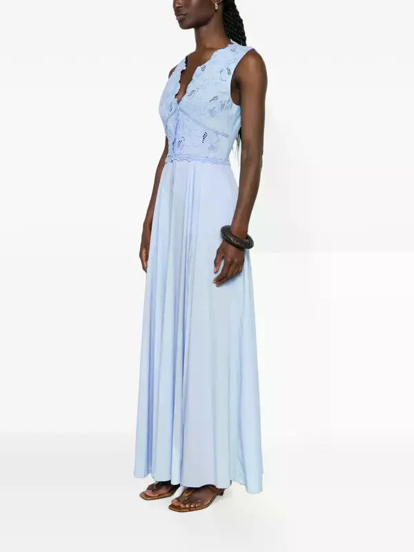 Ermanno Scervino Sleeveless Midi Dress