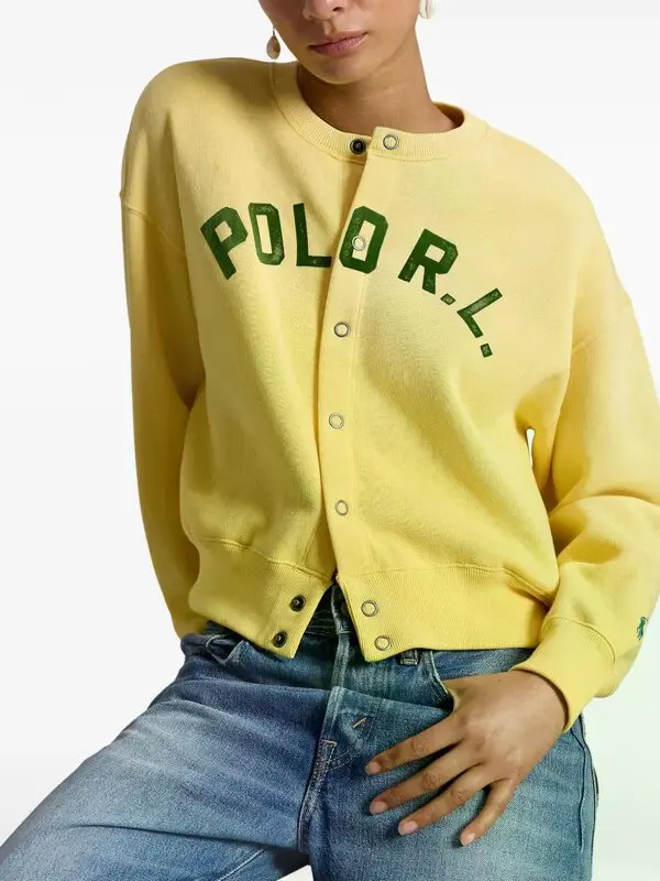 Polo Ralph Lauren Logo-print Fleece Cardigan