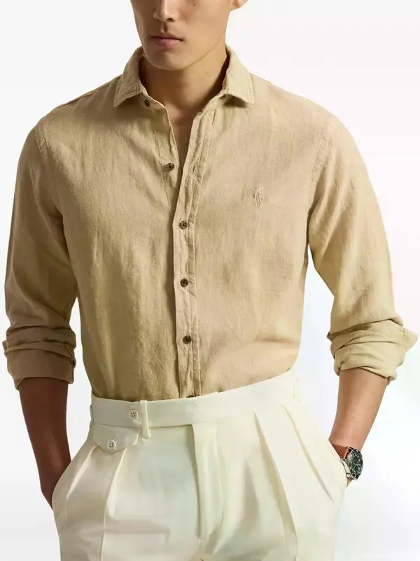 Polo Ralph Lauren Custom Fit Pony-embroidered Shirt