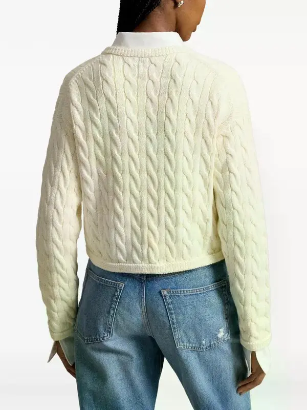 Polo Ralph Lauren Cable-knit Buttoned Cardigan