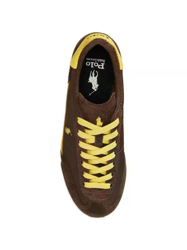 Polo Ralph Lauren Logo Embroidered Sneakers