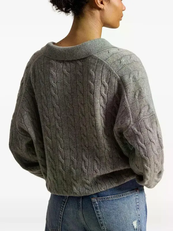 Polo Ralph Lauren Cable-knit Polo Collar Sweater