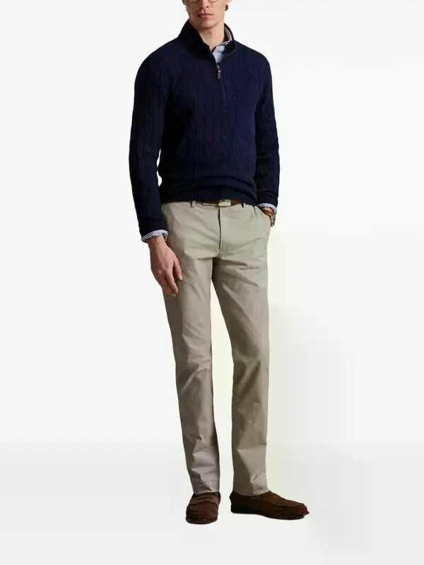Polo Ralph Lauren Greenwich Slim-fit Trousers - Neutrals