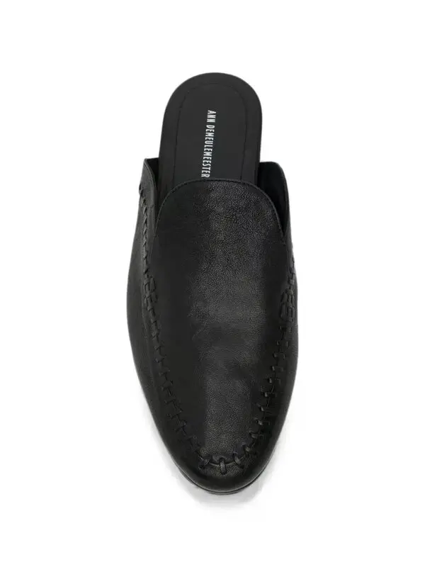 ANN DEMEULEMEESTER Whipstitch-trim Loafers
